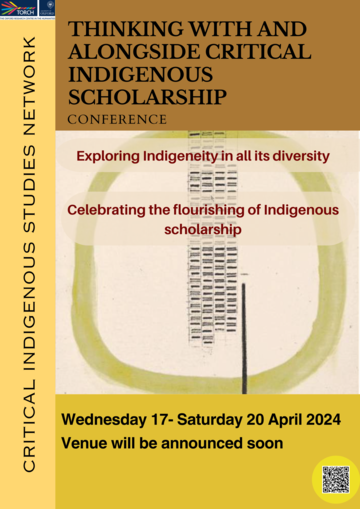 Thinking with and alongside Critical Indigenous Scholarship Conference ...