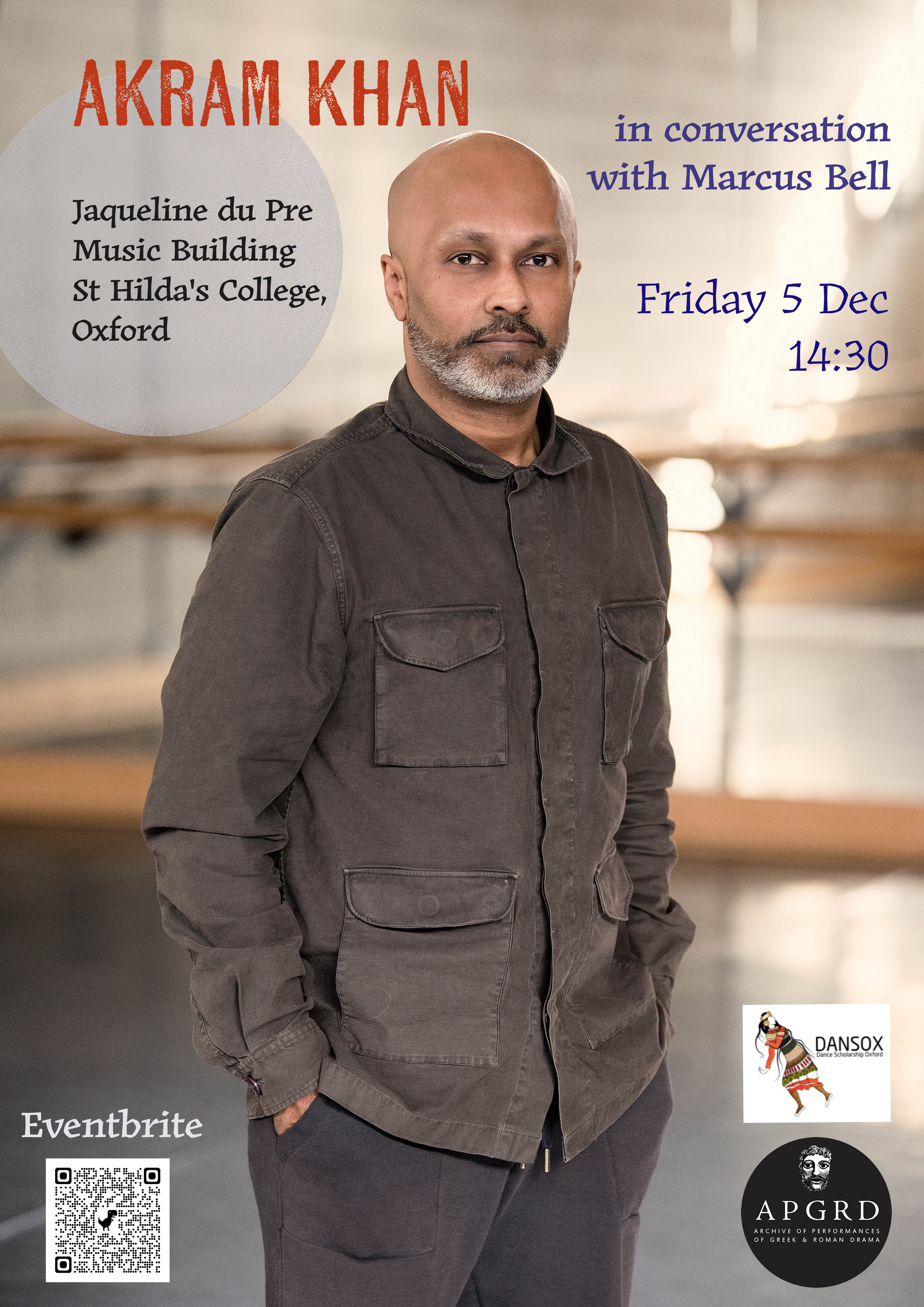 Akram Khan, MBE in conversation with Marcus Bell (UCL) | TORCH | The ...