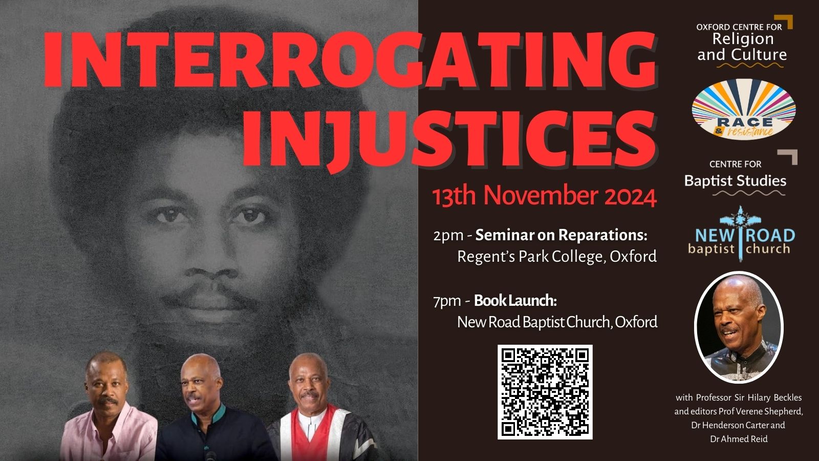 Book Launch | Interrogating Injustices | TORCH | The Oxford Research ...