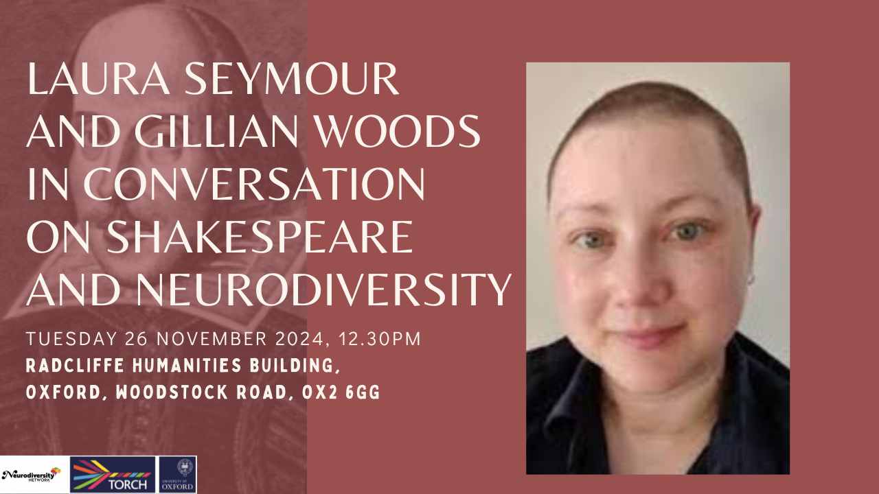 In Conversation on Laura Seymour’s Book, Shakespeare and Neurodiversity ...