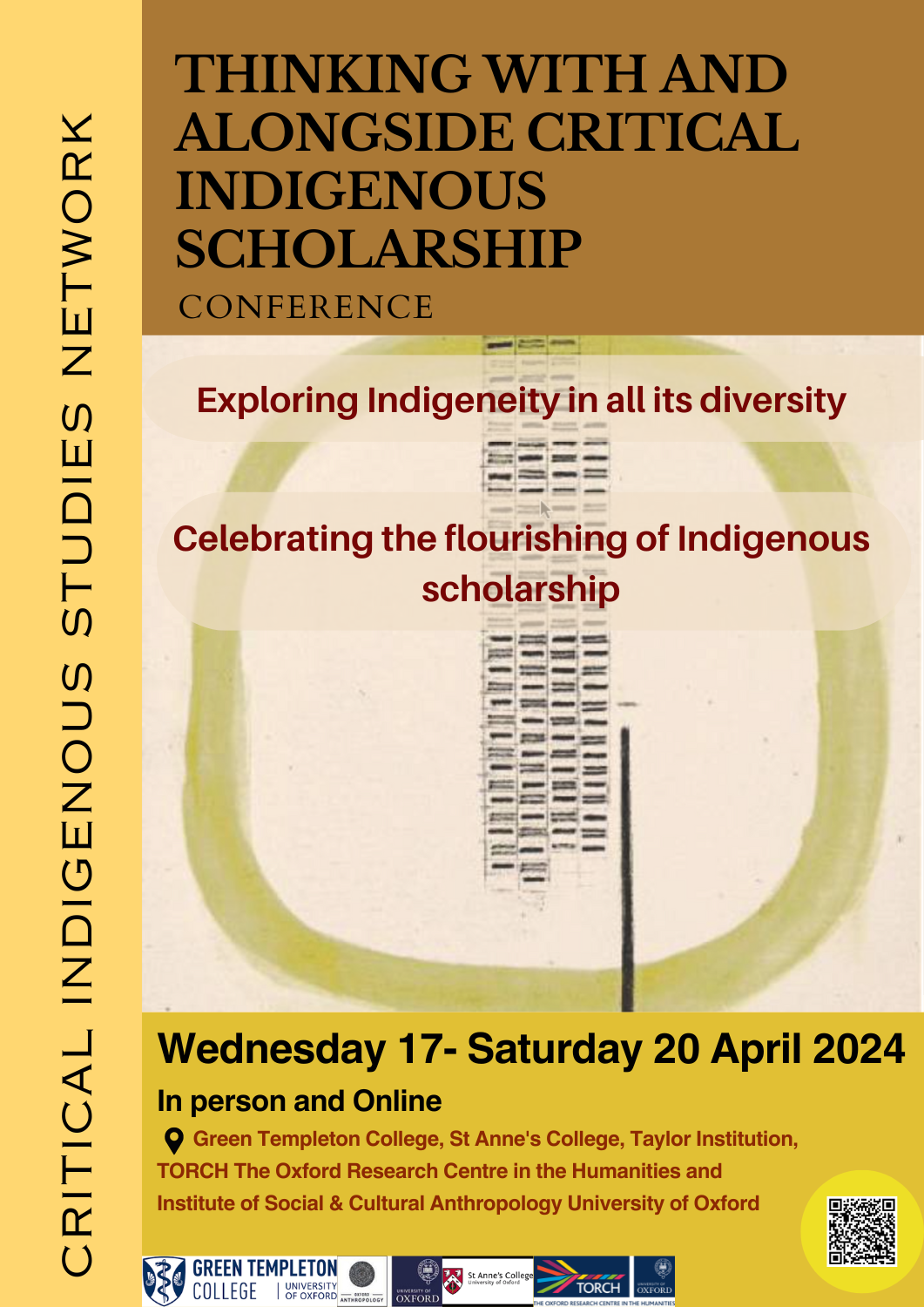 Thinking with and alongside Critical Indigenous Scholarship Conference ...