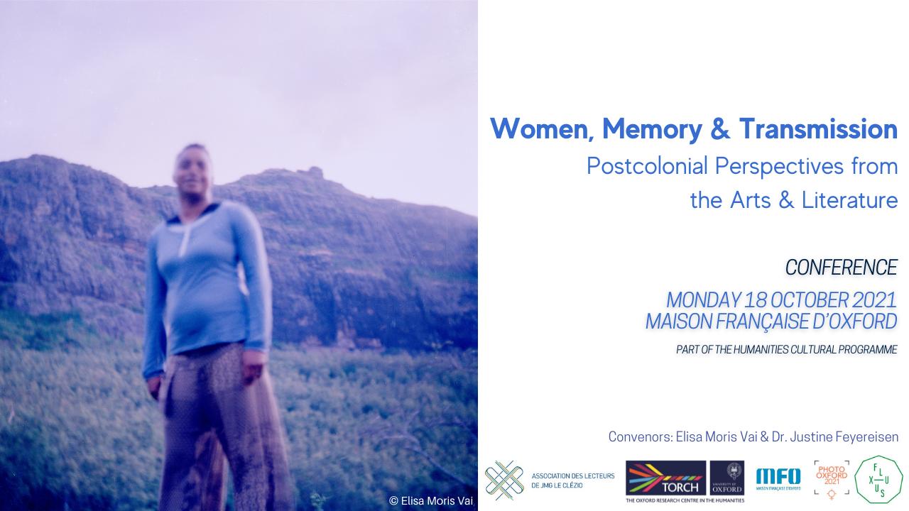 Women, Memory & Transmission Postcolonial Perspectives from the Arts ...